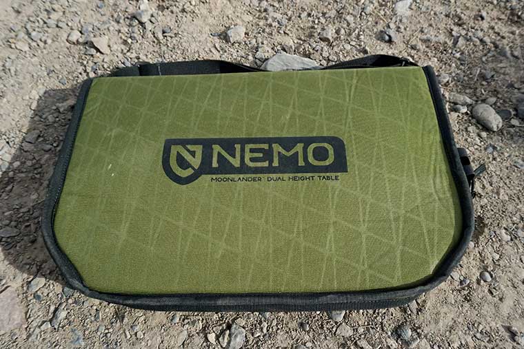 Gear Review: NEMO Moonlander Dual-Height Camp Table - Campman
